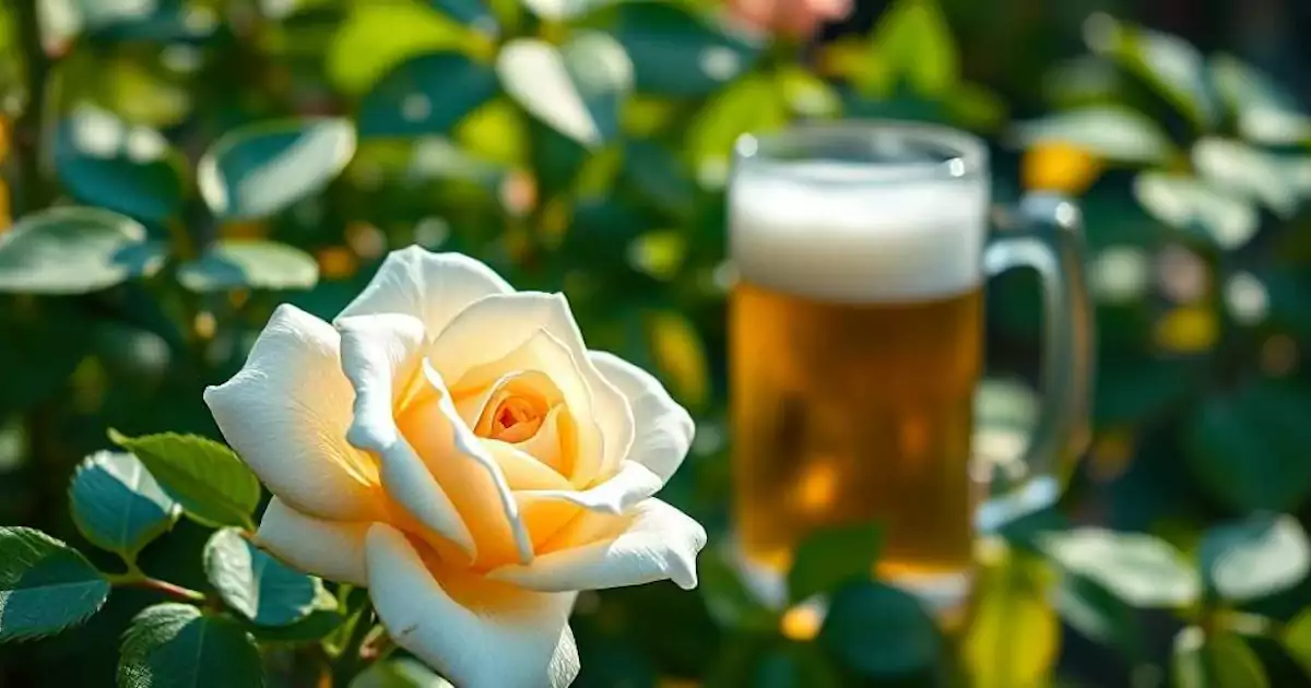 La cerveza Rosa Blanca: características y maridajes - Beertas