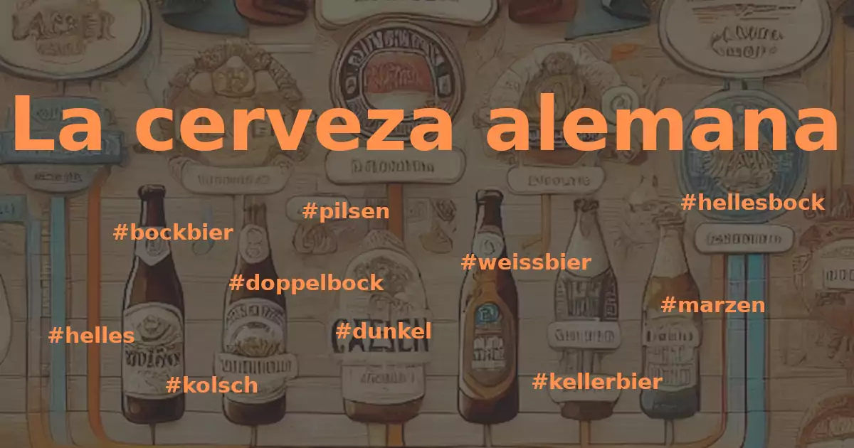 La cerveza alemana: marcas, tipos y características - Beertas